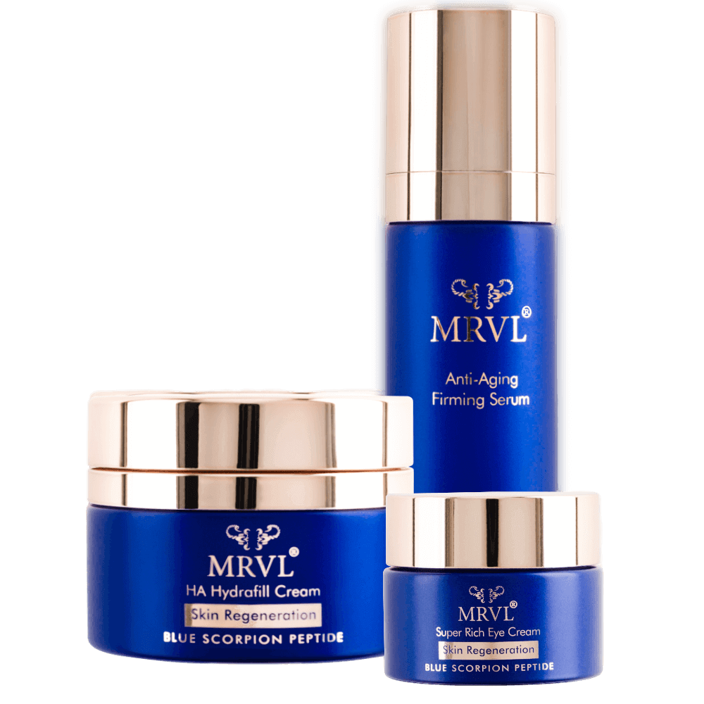 MRVL Skin Solutions Blue Scorpion Peptide Radiance Essentials Collection